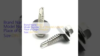 Best Self Drilling Metal Screws for Roofing and Construction