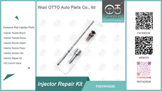 Diesel Injector Repair Kit F00VW40095 for 0445110522