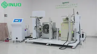 Washer Door Durability Tester | IEC60335-2-7 Front & Top Loader Interlock Endurance Bench