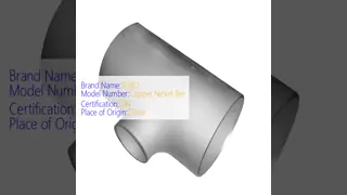 DN20 CuNi C70600 Equal Tee Corrosion Resistant Fitting