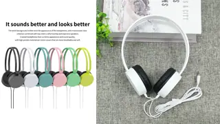 JTY-728 3.5mm Wired On-Ear Headphones