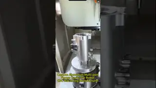 Custom Aluminum Multi-port Flange Cavity For Robot | CNC Machining Manufacturer
