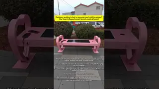 Solar Powered Smart Bench with Wireless Charging