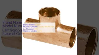 C70600 Copper Nickel Tee Corrosion Resistant Fitting