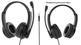 JTY-700 3.5mm Stereo Wired Headset with Microphone