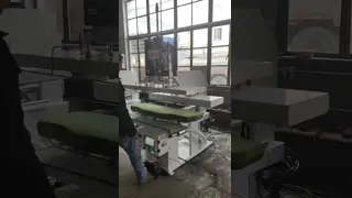 big flat hot & cold press non-sew bonding machine