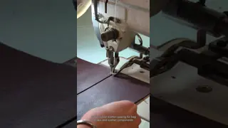 Professional Leather Stitching Process | Bag & Accessory Manufacturing