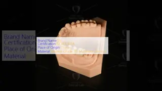 Premium Full Zirconia Crowns Metal Free Dental Restoration