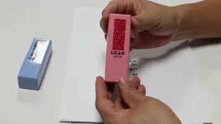 Wholesale Blue Telescopic Roller Confidential Stamp, Blue Privacy Self-Inking Stamper