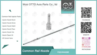 Fix Rough Idle F00VW40095 Piezo Injector Nozzle Upgrade