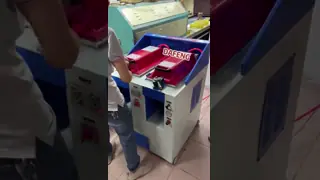 Cover Type Pneumatic Manual Hand Shoes EVA Sole Attaching Pressing Machine