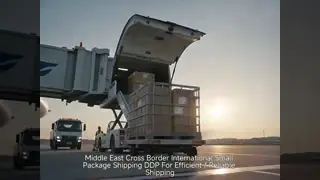 Middle East Cross Border International Small Package Shipping DDP For Efficient