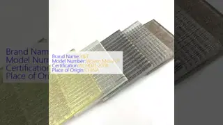 Decorative Mesh for Modern Laminated Glass Partitions