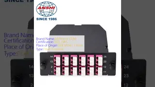 High Density Fiber Enclosure 48 Port Rack Mount Solution