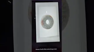 Glasses-free 3D effect advertising screen, physical depth parallax 3D display device