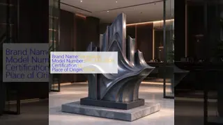 Large Cream Lotus Sculpture for Luxury Outdoor Landscapes