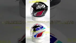 ALDRICH Motorcycle Helmet – Adult Full-Face Safety Helmet
