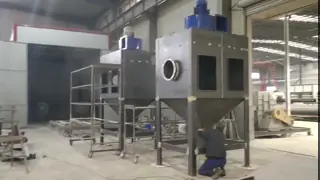 external shot blasting equipment