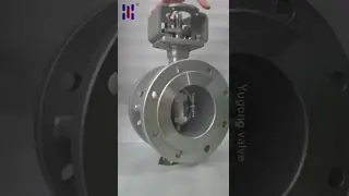 DN125 PN16 Double Eccentric Flanged Butterfly Valve