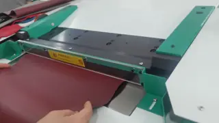 Automatic Shoe Upper Leather Belt Band Knife Camoga Electric Splitting Machine Leather Split Machine