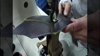 Safety Casual Shoe Upper Making Industrial Three Needle Lock Stitch Sewing Machines