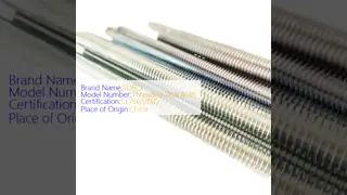 Inconel 625 Stud Bolts for Heat Exchangers