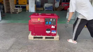 6KW Silent Diesel Generator Portable Home Power Solution