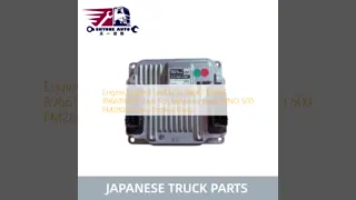 Hino 500 FM280JD ECU 89661E0067 Engine Control Unit