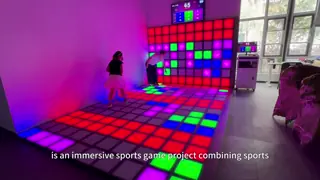 Super Grid Interactive LED Floor Game System