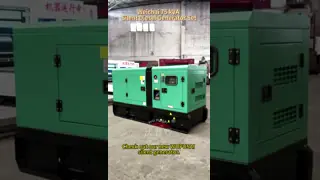 80kVA Silent Diesel Generator Atlas Style Power Solution