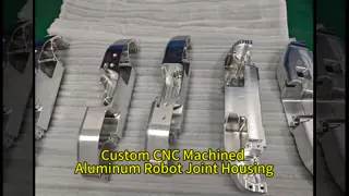 Custom CNC Machined Aluminum Robot Joint Housing