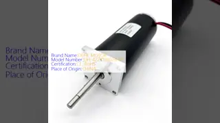 High Performance 24V BLDC Motor for Industrial Pumps