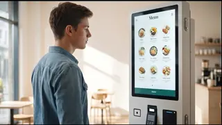 24 inch Floorstanding Self Service Payment Kiosk POS Station