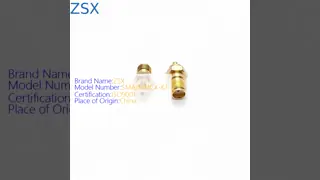 MMCX Female to SMA Male RF Adapter High Performance 6GHz