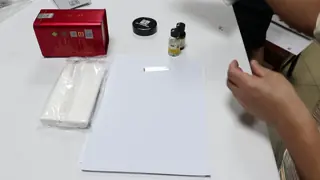 Non-Fade Ink Pad Set, Dual Size Stamp Ink Pad for Office and Craft