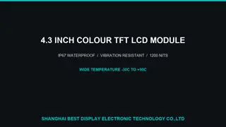 4.3 Inch 480x272 IP67 Waterproof TFT LCD Module - Product Video