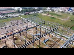 Prefabricated Q355B Steel Structure Construction H Beam Truss For Industry