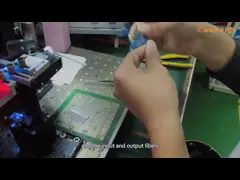 Plug - In Type PLC Fiber Optical Splitter 1xN Low PDL For PON Network