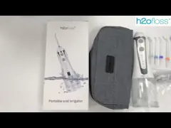 Rechargeable Oral Irrigator Water Flosser IPX7 With 2500mah Lithium Battery