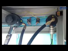 30T-200T Double Column Hydraulic Tensile Test Machine PC Display Manual Controller