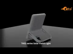 TK02 Waterproof Solar Outdoor Flood Lights Integrated Sensor With 350° Adjustable Bracket
