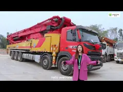 Construction 66 Meter SANY Used Truck Concrete Pump 80000m³ 2020 Year For Transporting