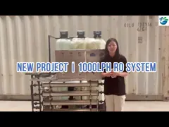 Water Purification RO Water Treatment System 10000L/H SUS304 For Well Water