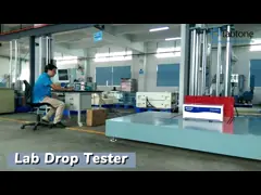 E Shaped Fork Lab Drop Tester Free Fall 1200mm Height For Heavy Package