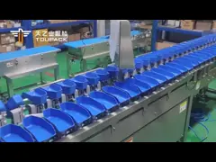 PLC Control Conveyor Belt Weight Sorting Machine 300WPM Stainless Steel 304