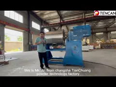 Frequency Control Rolling Ball Mill Machine 500L With Timing Control Panel