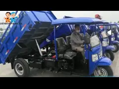 3 Wheels Diesel Tricycle Motorized Heavy Duty 5 Tons Tipping For Cargo