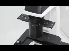 Trinocular Inverted Optical Microscope High Brightness A14.2603 Diopter Adjustable