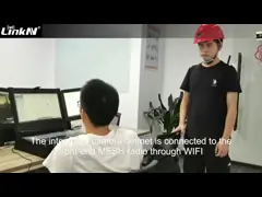 4GHz 80Mbps Video Voice IP Mesh Radio HDMI / Intercom / GPS Support
