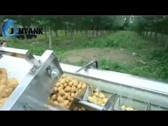 2000Kg/H Electric Frozen French Fries Production Line 304 Stainless Steel